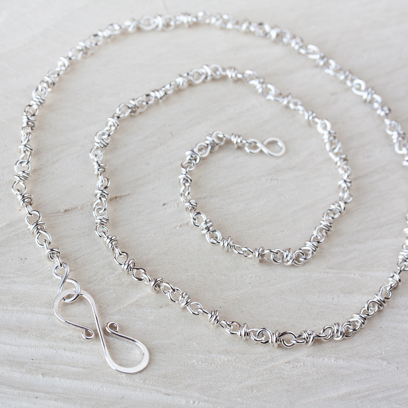 Artisan Handmade Sterling Silver Chain Necklace For Pendant – CookOnStrike